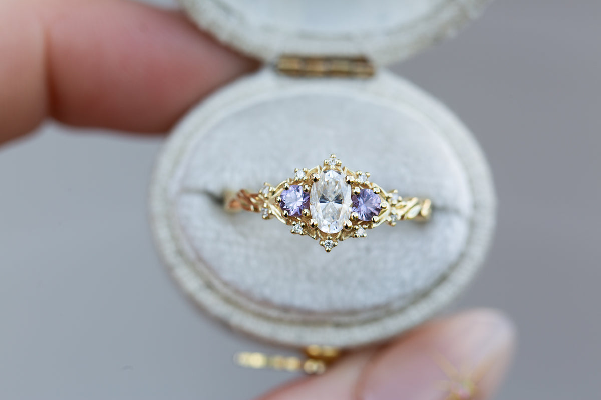READY TO SHIP - Size 7 18k yellow Briar rose – Oore Jewelry