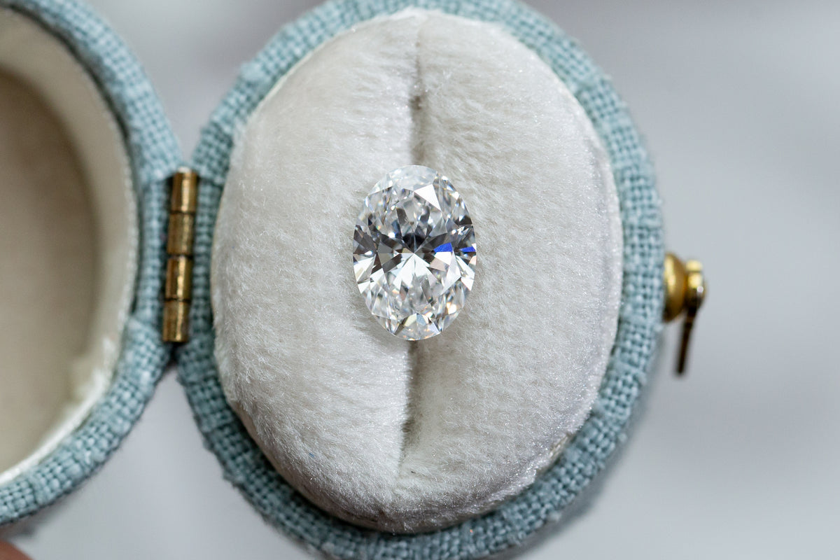 1.80ct Oval Lab Diamond, D VVS2 – Oore Jewelry