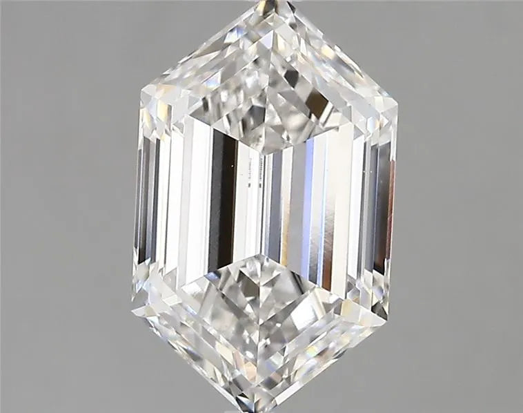 3.01ct Hexagonal Lab Grown Diamond (Colour D, Clarity VS1, IGI Certifi ...