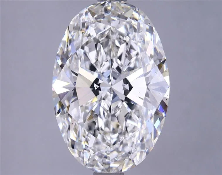 3.56ct Oval Lab Grown Diamond (Colour G, Clarity VS2, IGI Certified ...