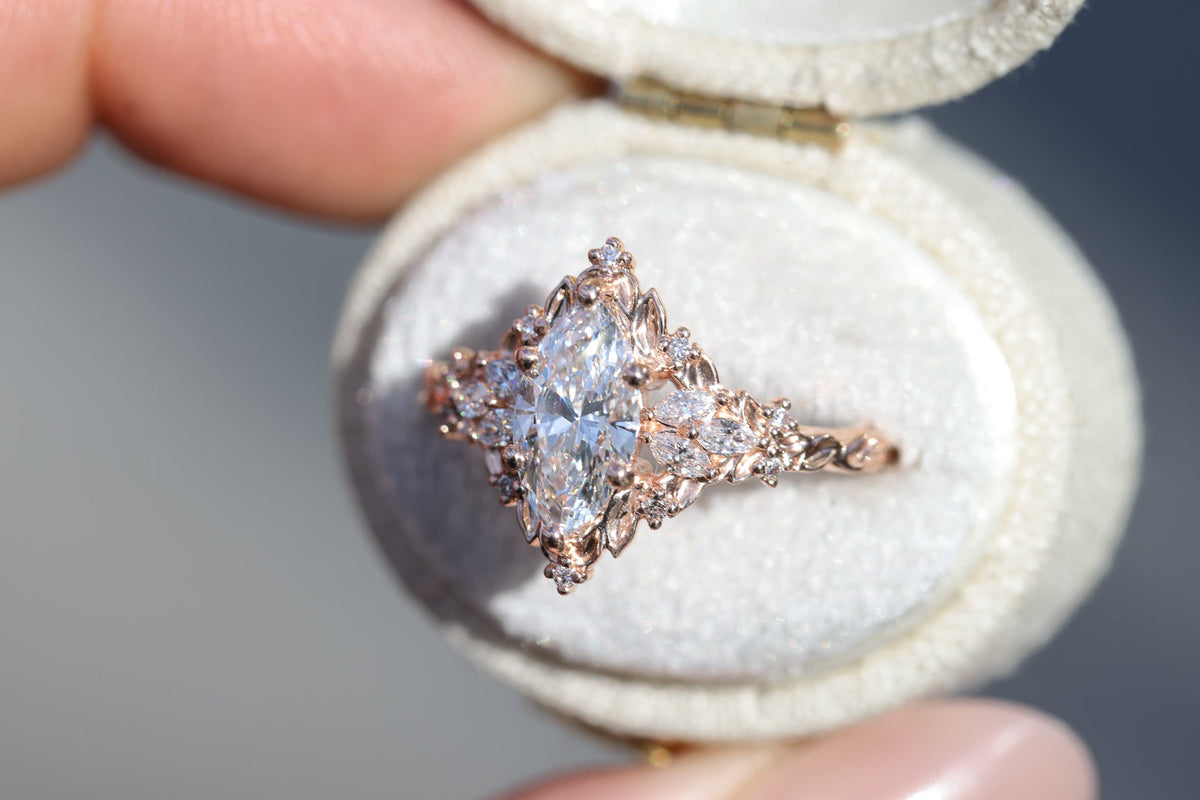 NEW Customize your own Briar Rose Starlight with 10x5mm marquise – Oore ...