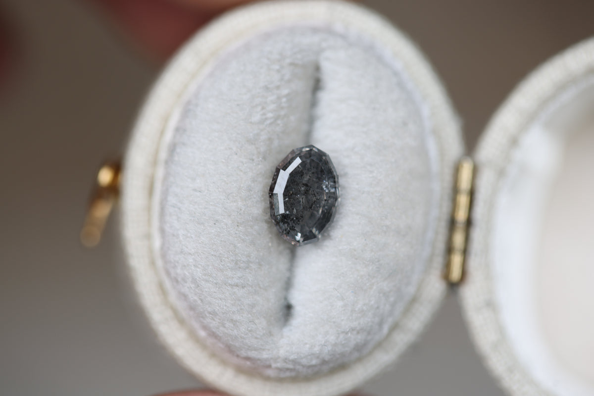 1.42ct Geo Oval Step Cut Diamond Custom Cut by Misfit Diamonds – Oore ...